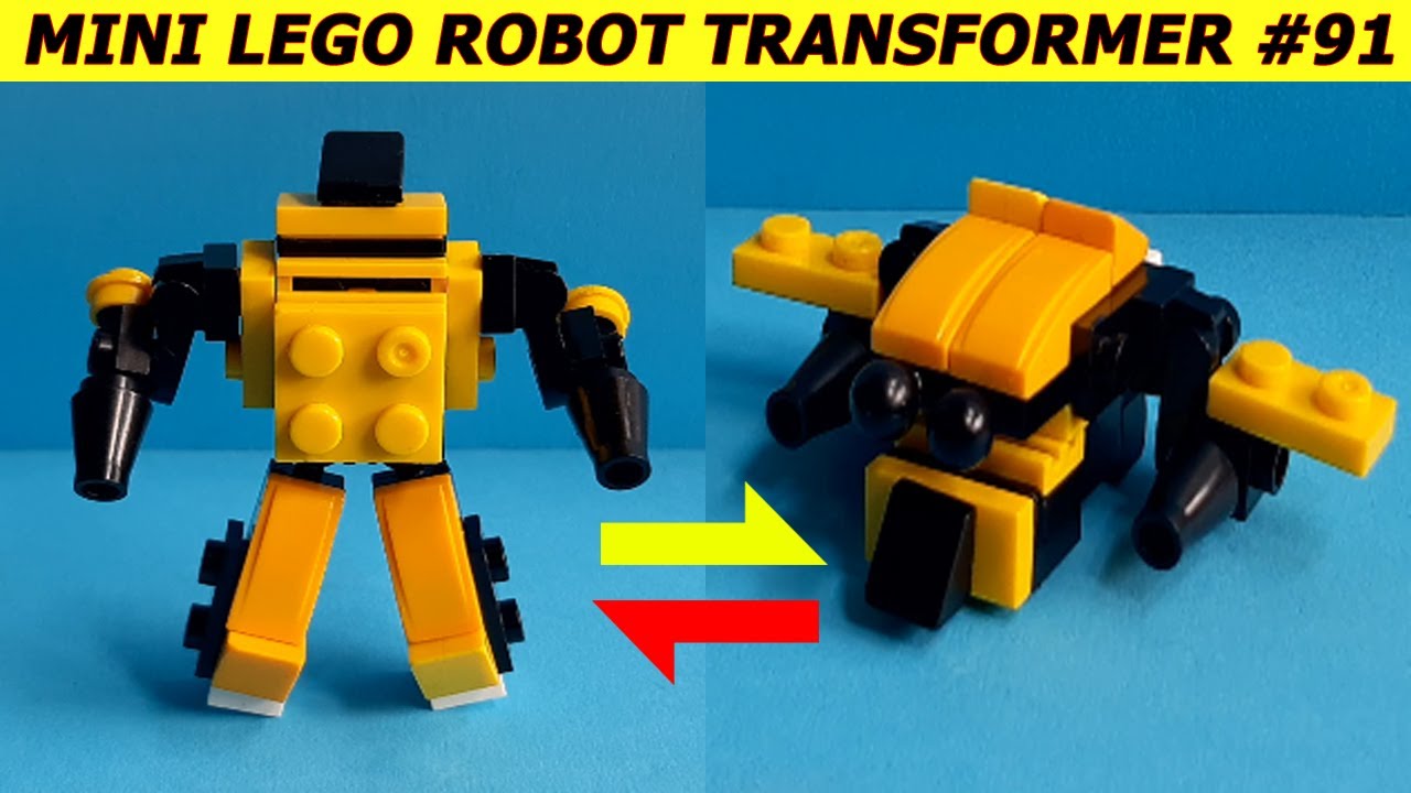 Cách lắp Lego Robot Mini Biến Hình Cực Dễ #91 |How To Build Lego Robot ...
