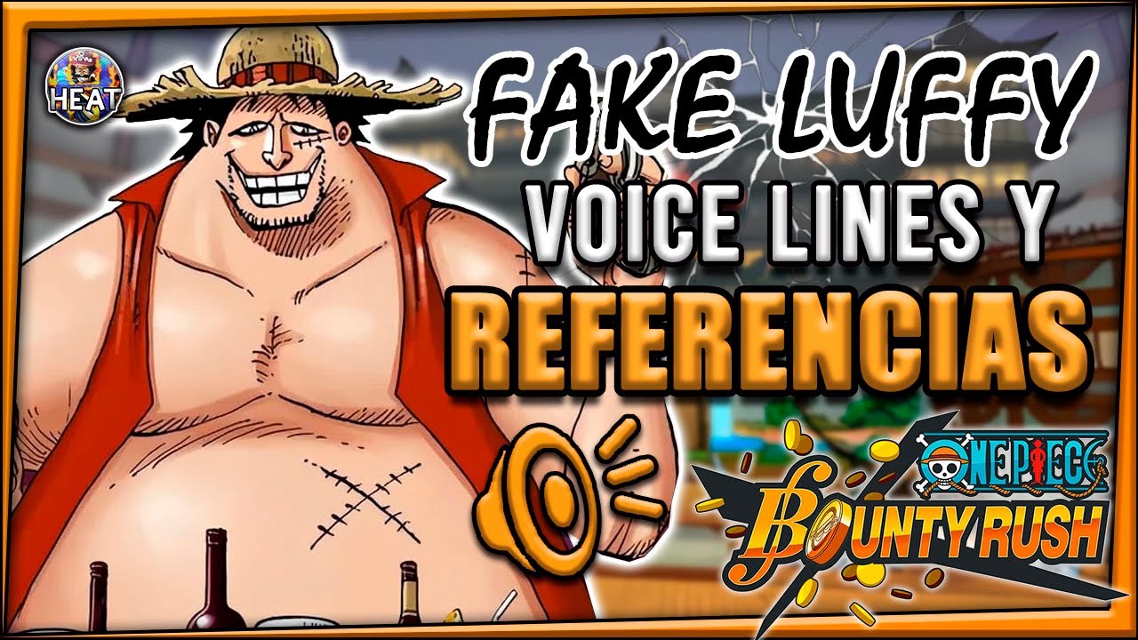 [ FAKE LUFFY, DAMARO BLACK ], TODAS las referencias al ANIME en One ...