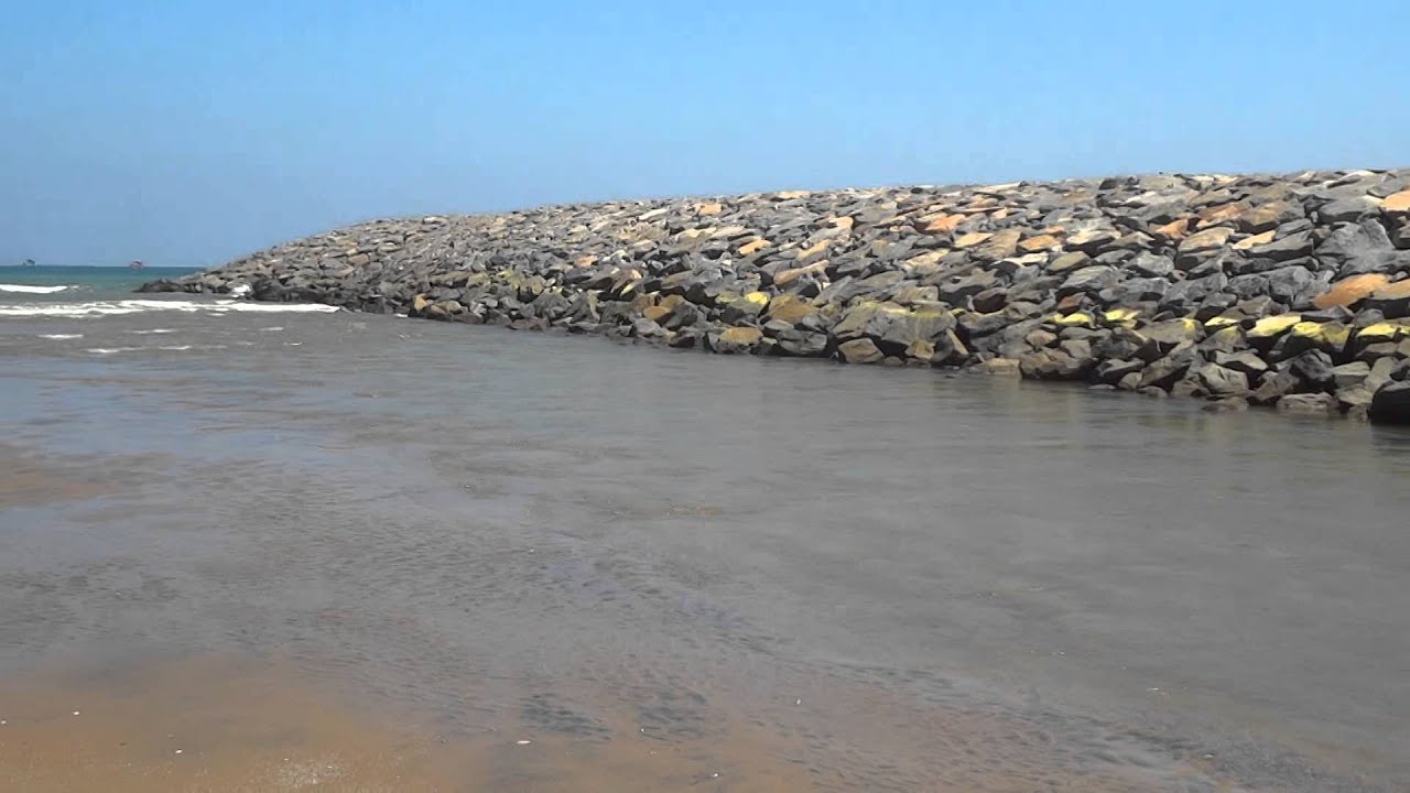 River Kaveri mix into the Sea - YouTube