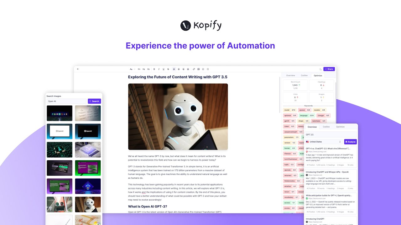 Kopify AI - Your Ultimate AI Writing Assistant (Official Trailer) # ...