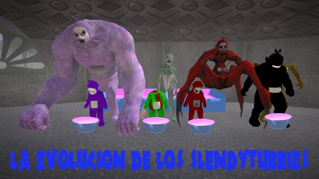 La Evolución De Los Slendytubbies -- JULINWORLD 15 - YouTube