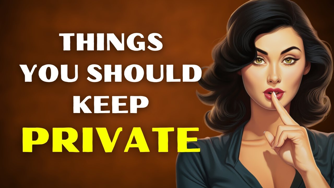 12 Things You Should Keep Private! - YouTube