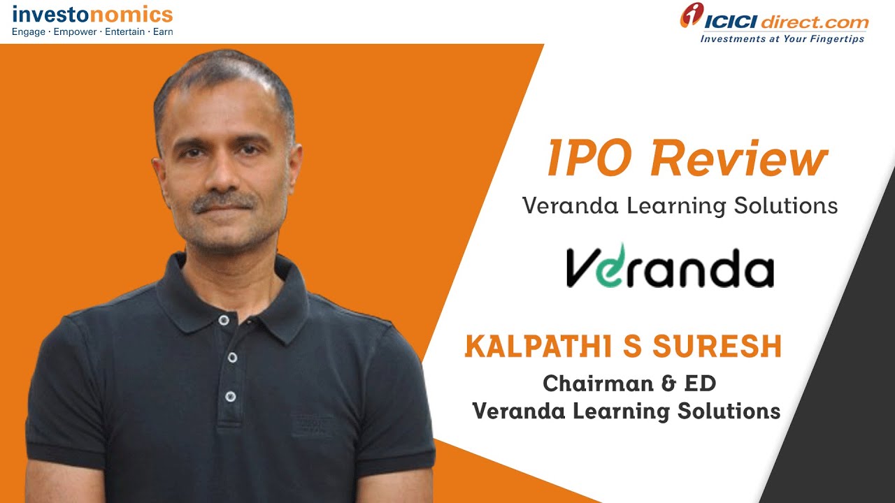 Veranda Learning IPO Review with Kalpathi S. Suresh Veranda Learning ...