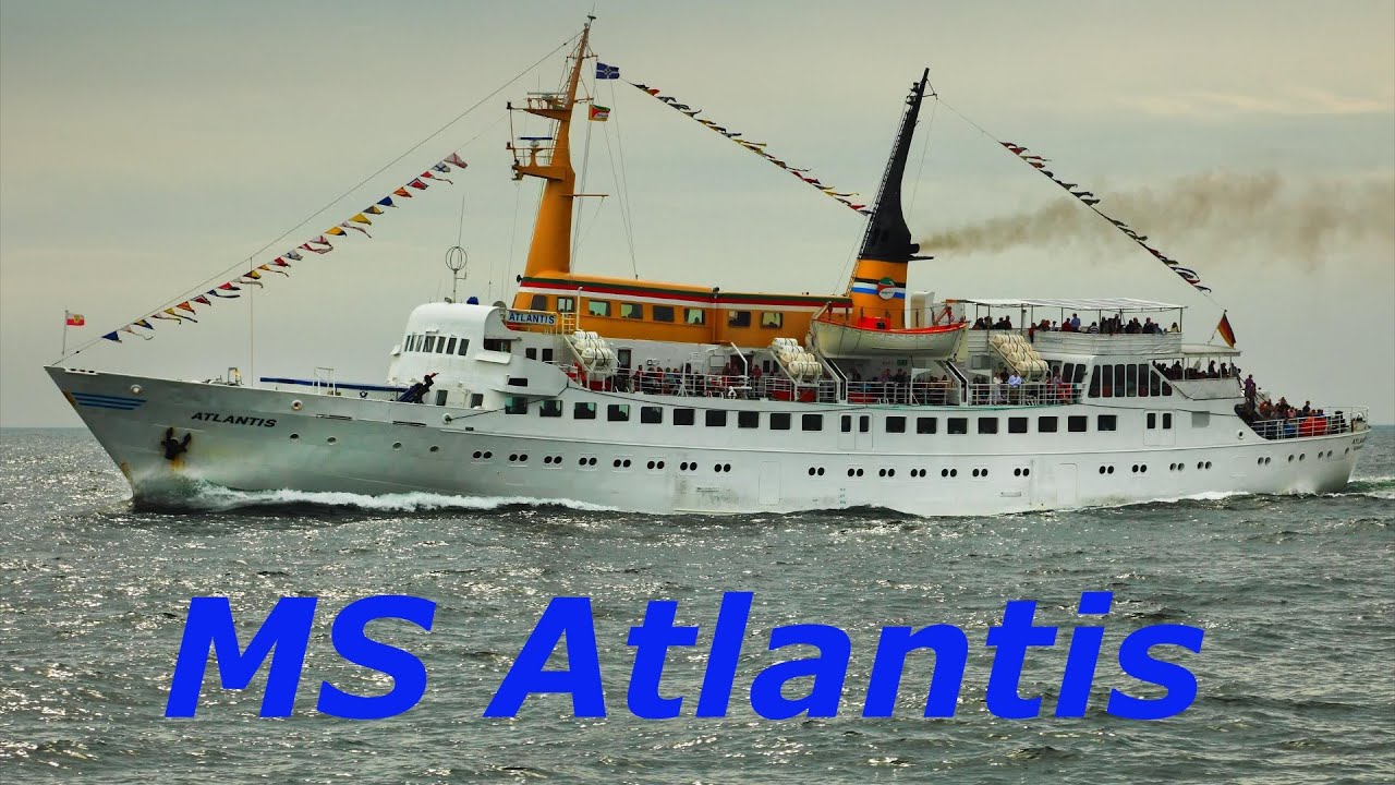 Ferry Crossing to Helgoland on MS Atlantis - YouTube