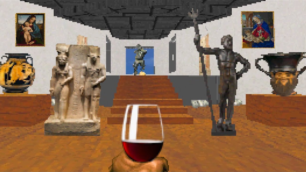 DOOM The Gallery Experience - You Drink Wine and Appreciate Some Fine ...