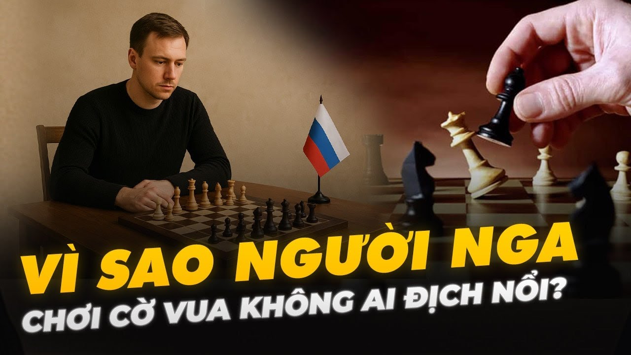 VÌ SAO NGƯỜI NGA CHƠI CỜ VUA KHÔNG AI ĐỊCH NỔI? - YouTube