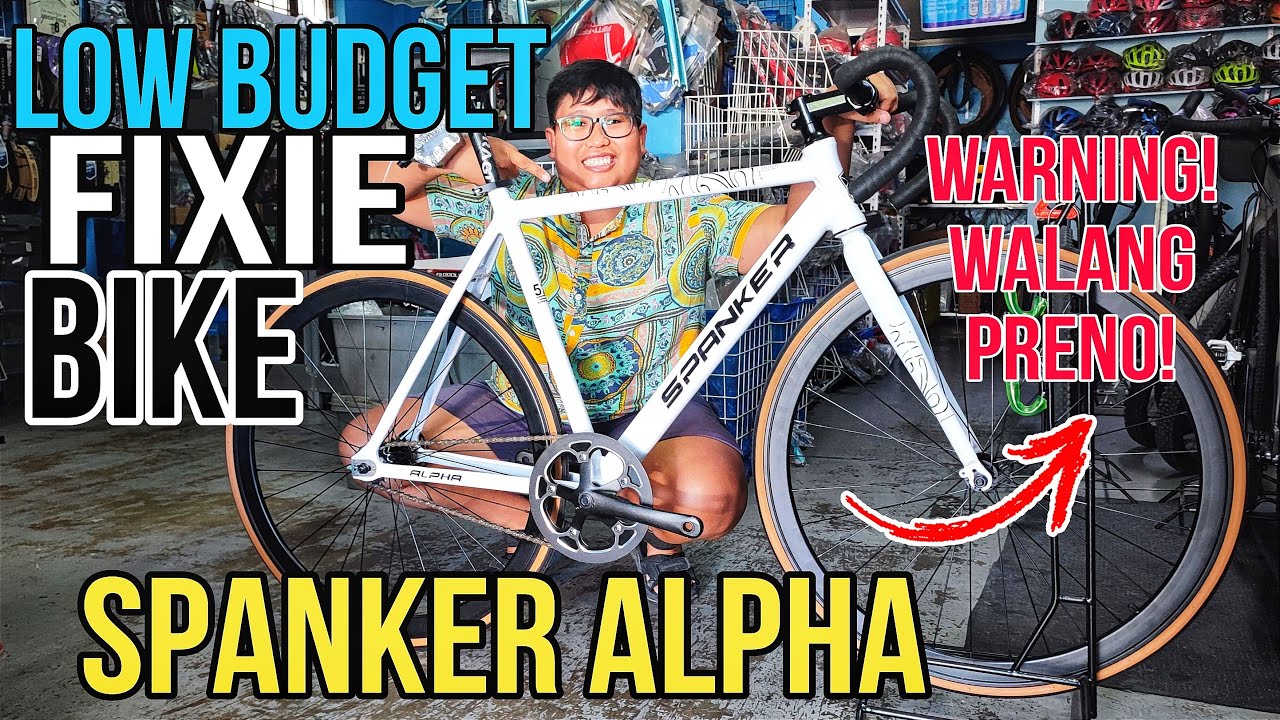 Fixie Bike na Budget Friendly SPANKER ALPHA - YouTube