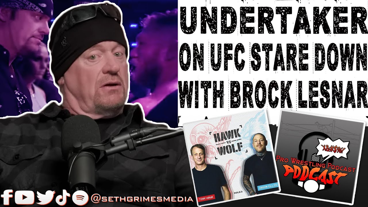 The Undertaker on Confronting Brock Lesnar at UFC | Clip from the Pro ...