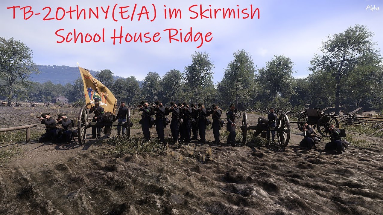 War of Rights | TB-20thNY(E/A) im Skirmish - School House Ridge - 25.06 ...