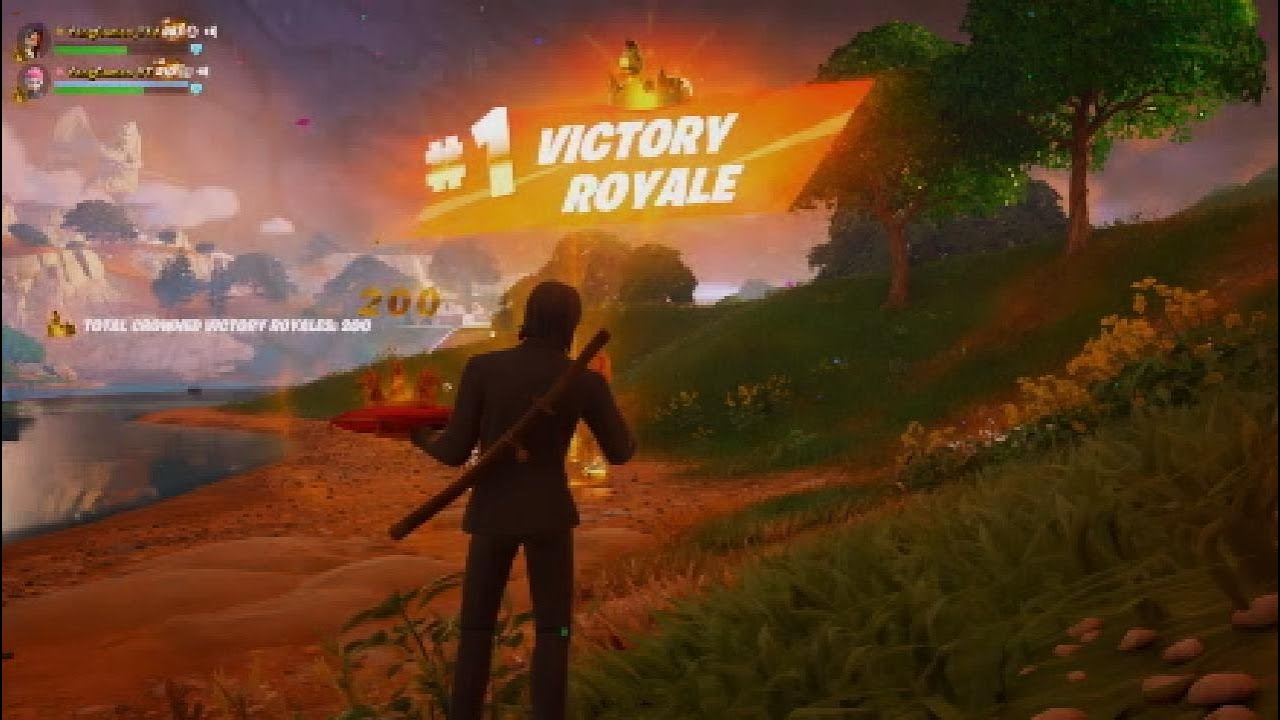 Fortnite Milestone Achieved - 200 Crown Wins - YouTube