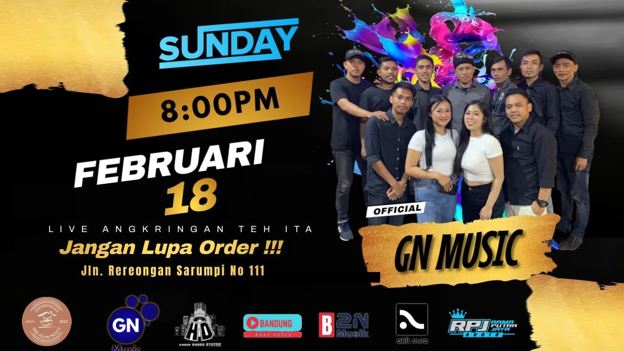 🔴 [ LIVE ] ANGKRINGAN TEH ITA - GN MUSIC FEAT AGNIAMI & DEMA GISTY, MC JUN | MINGGU 18 FEBRUARY ...