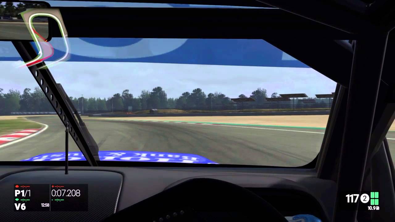 Ford Falcon FG v8 supercar,onboard,project cars - YouTube