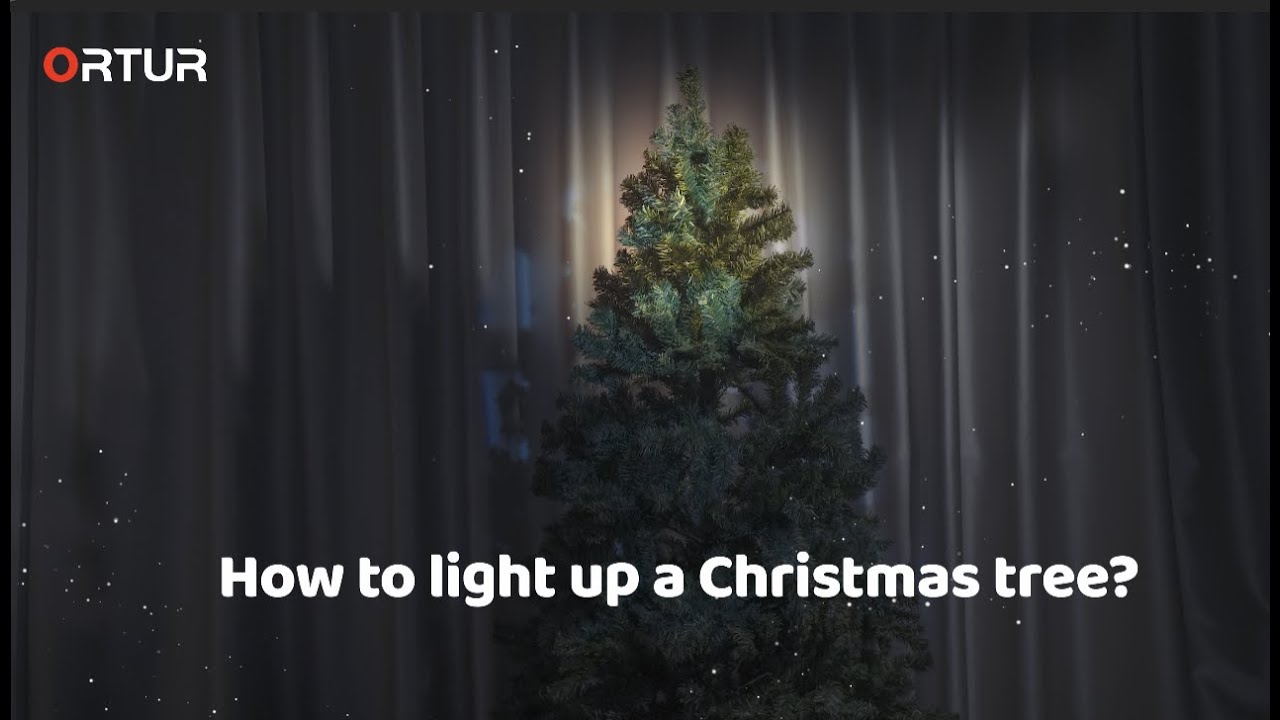 🎄🌟How to light up a Christmas tree？ - YouTube