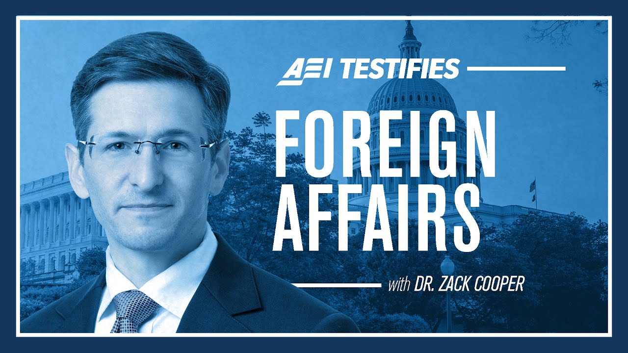 China's Great Firewall w/ Dr. Zack Cooper | AEI TESTIFIES - YouTube