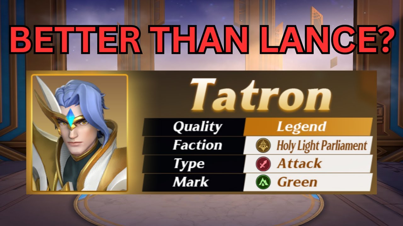 IMR Infinite Magicraid: NEW Hero TATRON is INSANE... - YouTube