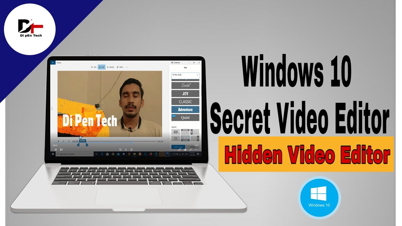 Secret Video Editor In Windows 10 [Video Editor]-Video Editor 2020 ...