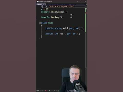 C# Programlama Dilinde Dinamik Tip - YouTube