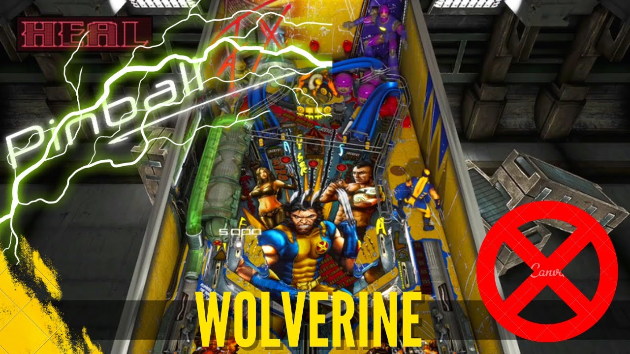 Pinball FX - Marvel's Wolverine Table | Gameplay & Commentary (PC ...