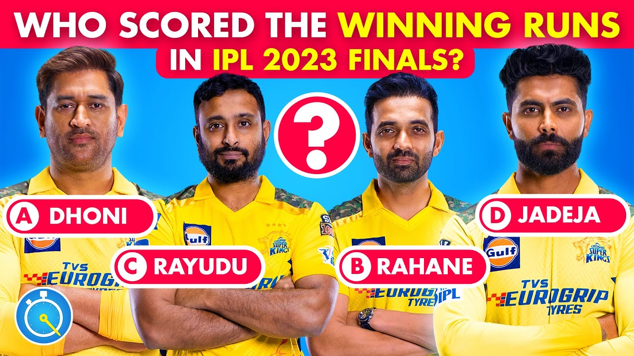 IPL FINAL History Quiz | IPL Quiz | IPL 2023 - YouTube