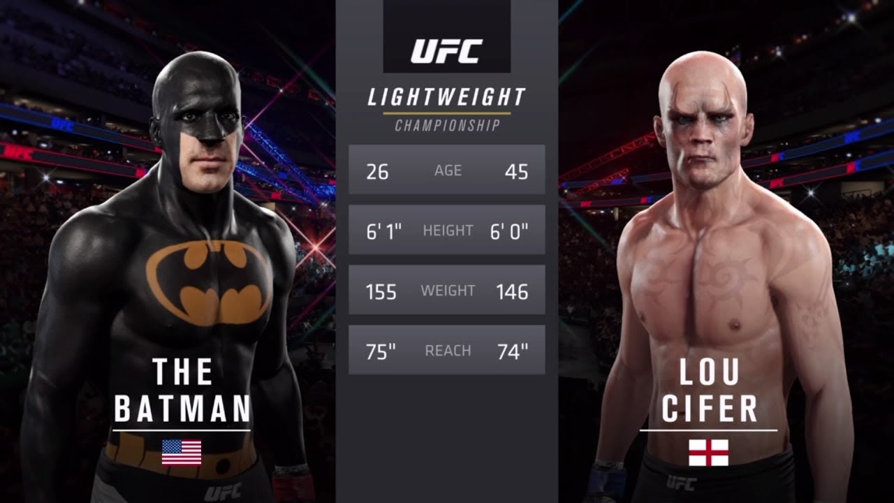 Batman vs. Lucifer (EA Sports UFC 2) - Crazy UFC 👊🤪 - YouTube