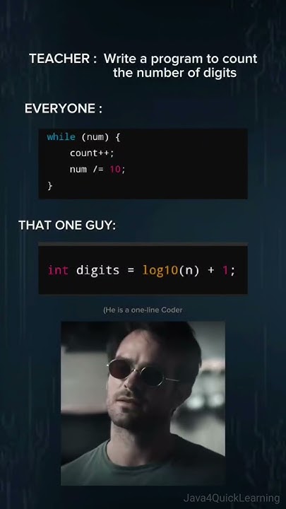 Program to count the number of digits #java #program #coding #programming #java4quicklearning ...