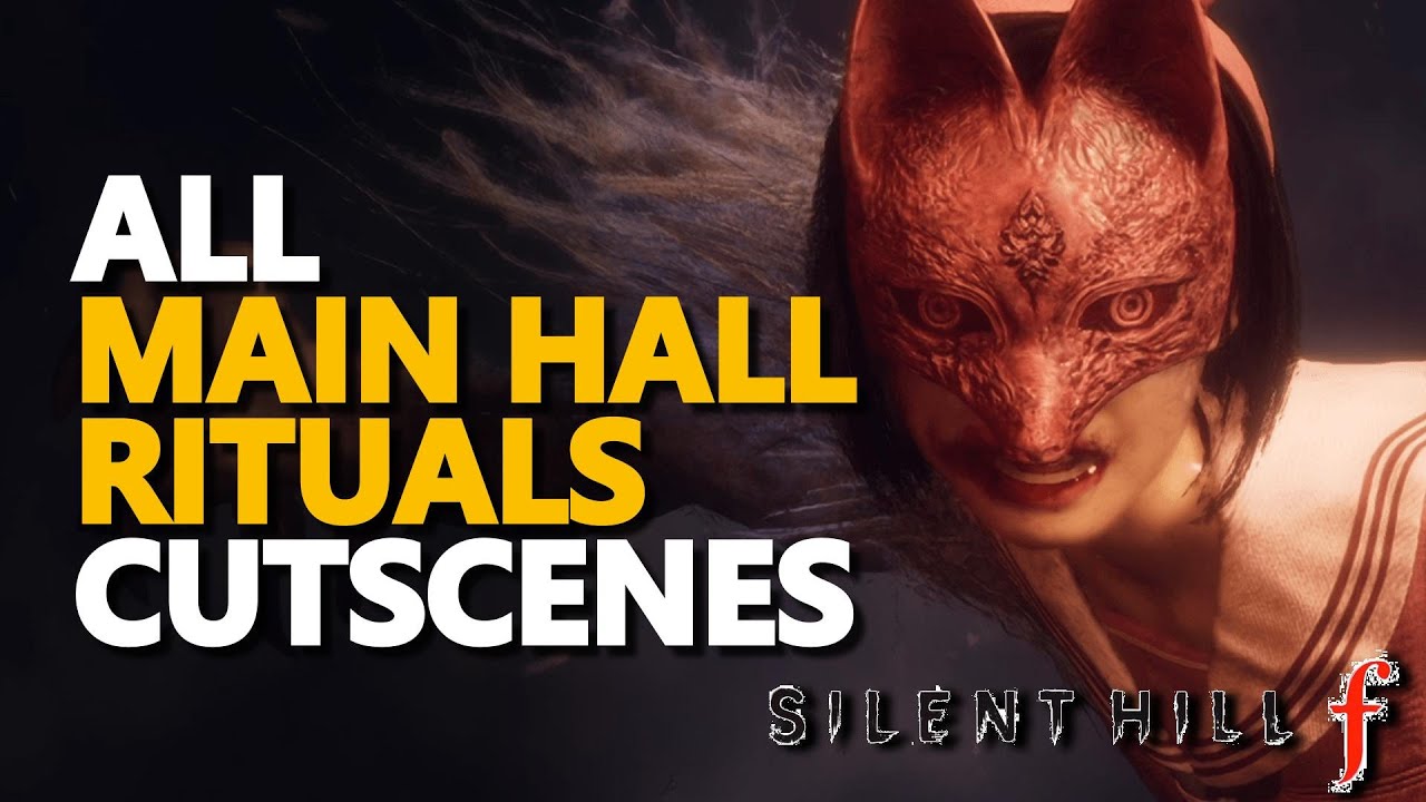 All Main Hall Rituals Cutscenes Silent Hill f - YouTube