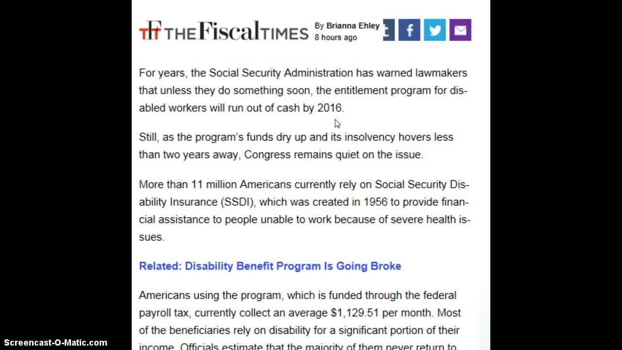 Since when is Social Security an entitlement program? - YouTube