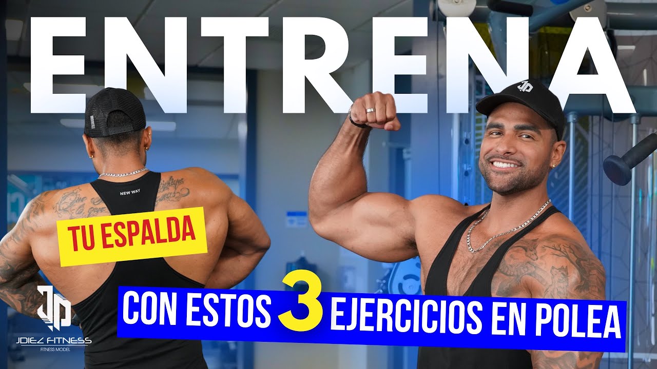 entrenamiento de espalda en polea - YouTube