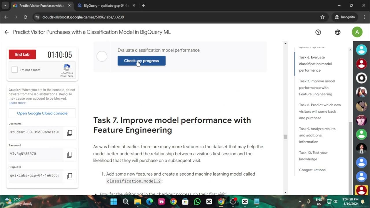 Predict Visitor Purchases with a Classification Model in BigQuery ML |Arcade2024 #GSP229#arcade ...