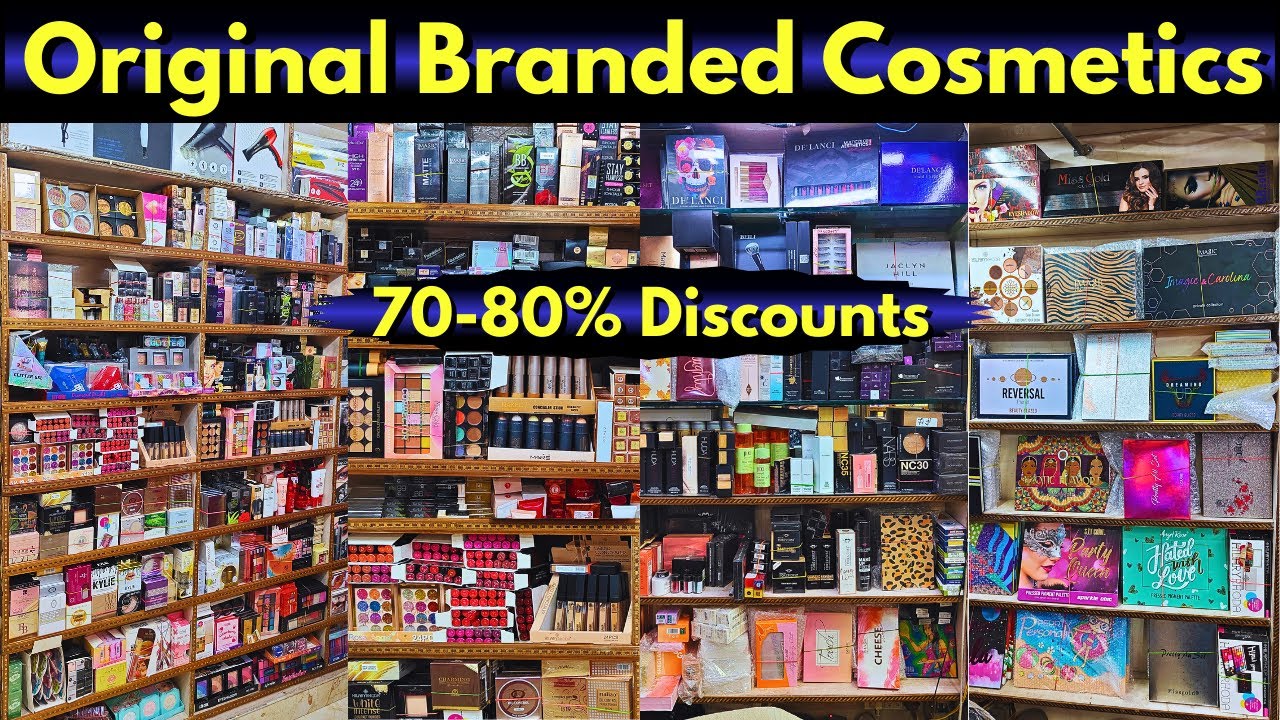 Cheapest branded cosmetic wholesale market in sadar bazar market delhi ...