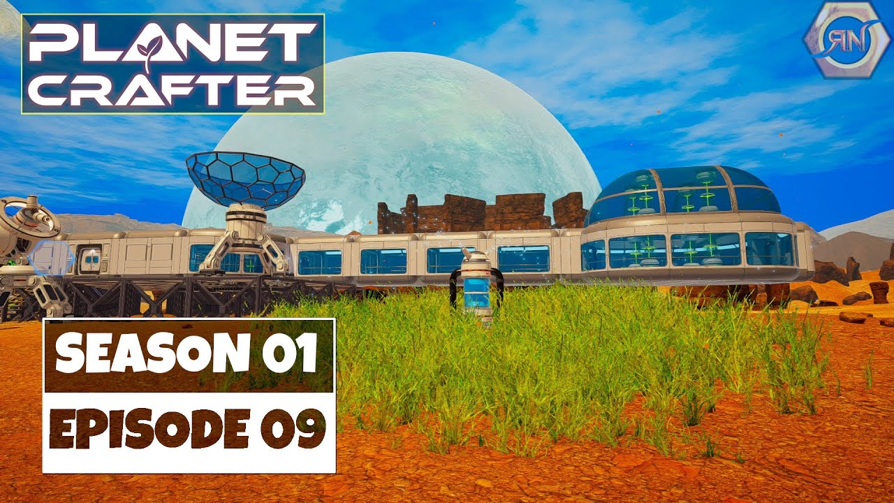 Grass Spreader Water Catcher & Base Expansion! The Planet Crafter ...