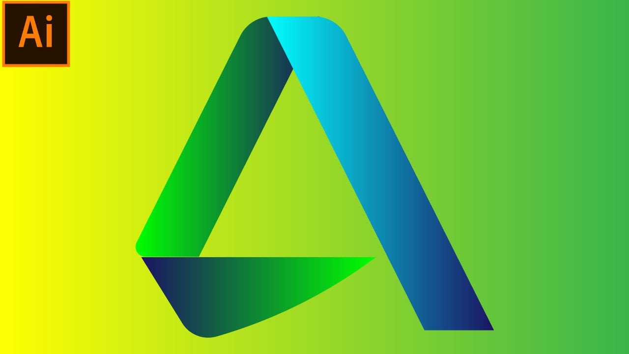 Adobe Illustrator Design || Create triangle 3D logo design #triangle_3D ...