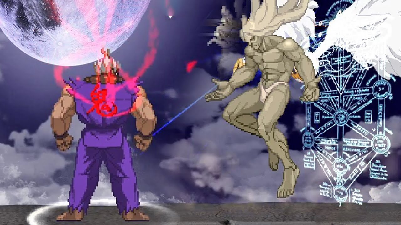 [Street Fighter Mugens] Ogre Vs Adam HIGHLY INSANE FIGHT - YouTube
