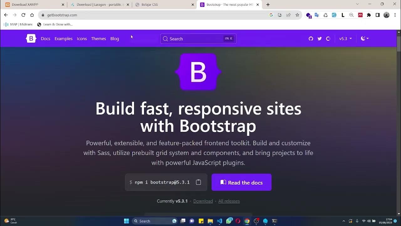 03. Belajar HTML dengan CSS dan Bootstrap - YouTube