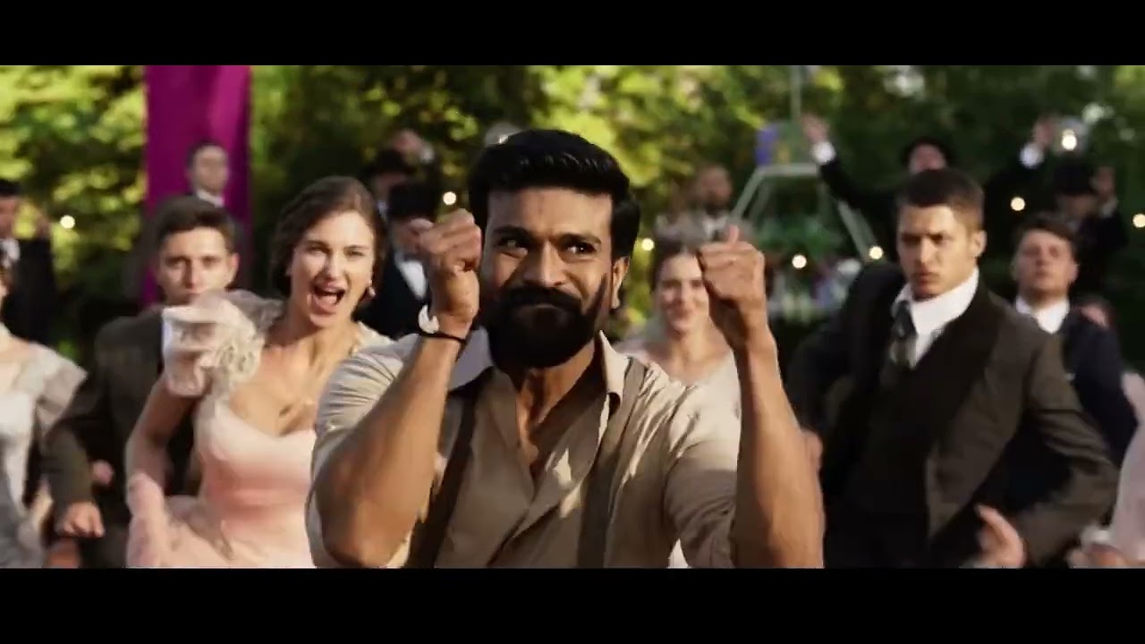 Naacho Naacho (full video) RRR movie song- NTR | Ram Charan movie - YouTube