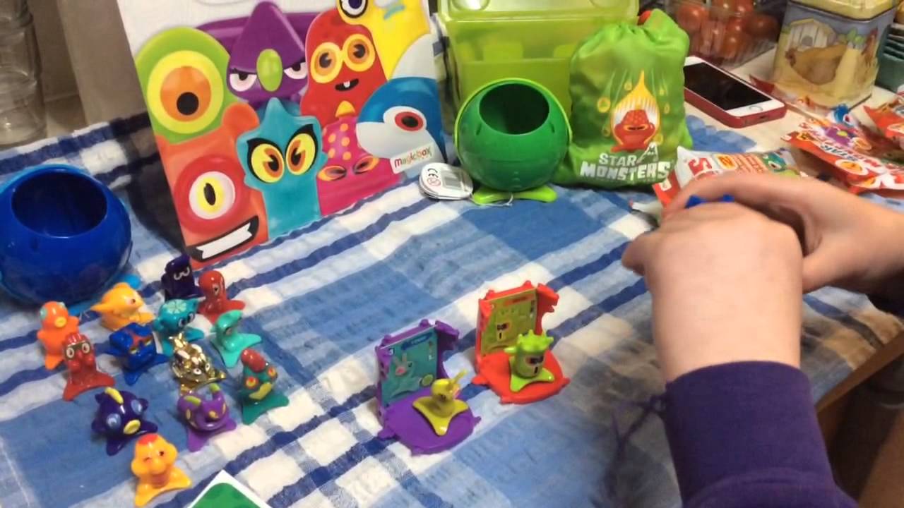 Magicbox Star Monsters - Pocket Friends - Series 1 Opening - YouTube