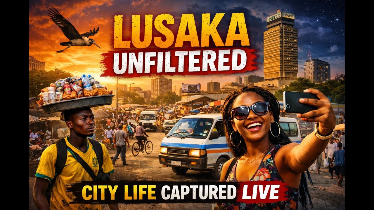 Lusaka, ZAMBIA, Unfiltered: City Life Captured Live. - YouTube
