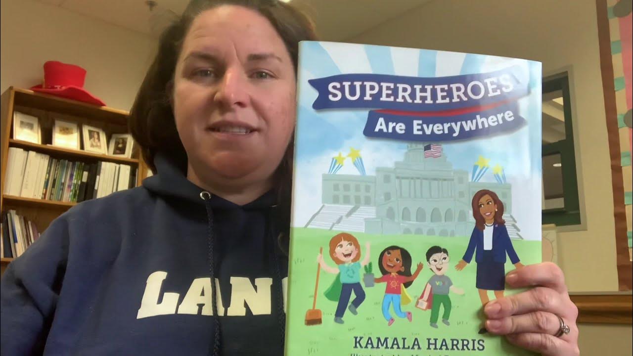 Dr. Sellers reads “Superheroes are Everywhere” by Kamala Harris - YouTube