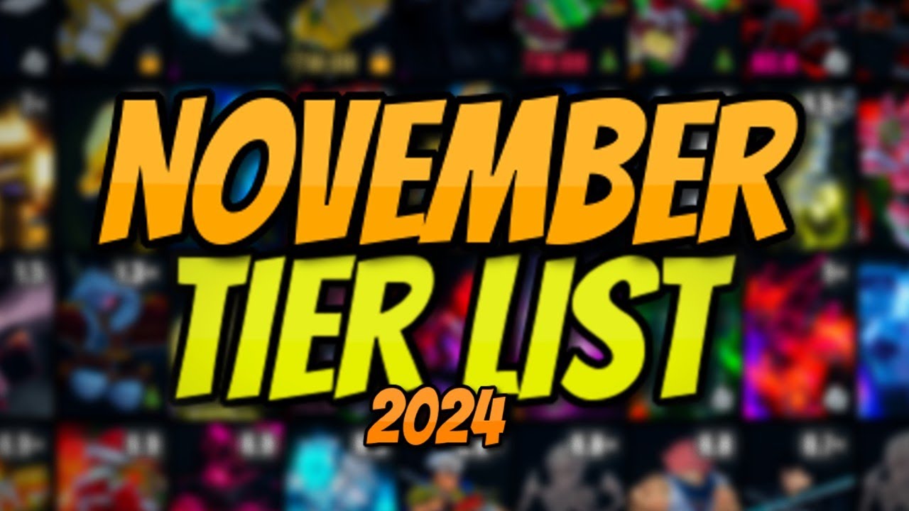 [YBA] NEW OFFICIAL YBA NOVEMBER SKIN TRADING TIER LIST (NOVEMBER 2024 ...