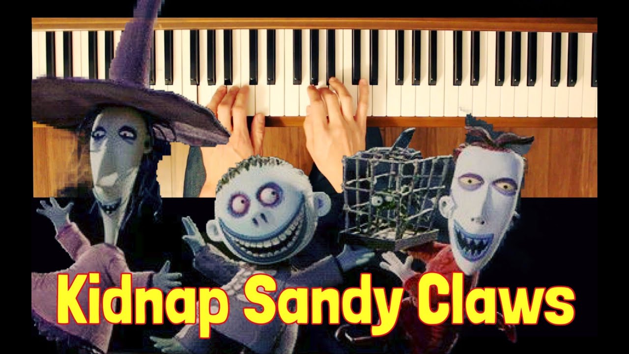 Kidnap The Sandy Claws (Advanced Piano Tutorial) - YouTube