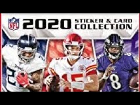 2020 NFL Sticker Collection Opening - YouTube