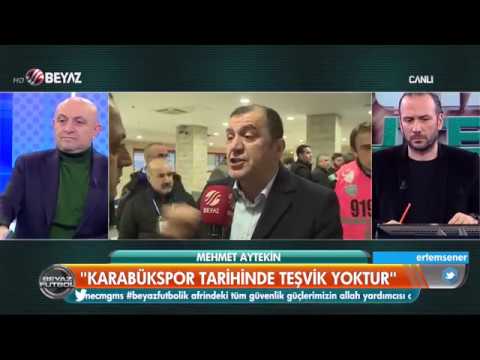 Karabükspor Bşk Mehmet Aytekin'den 7-0'lık Galatasaray maç sonu açıklaması