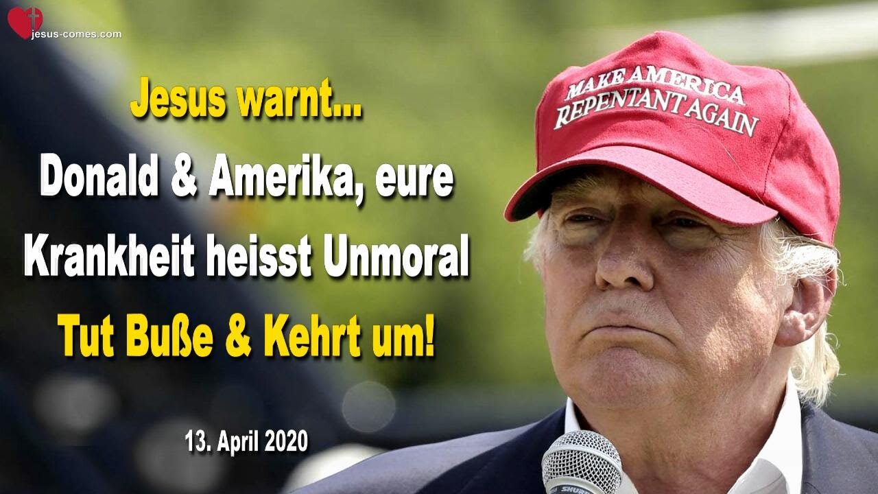 Rhema 30.11.2022 ️ Donald & Amerika, eure Krankheit heisst Unmoral ...