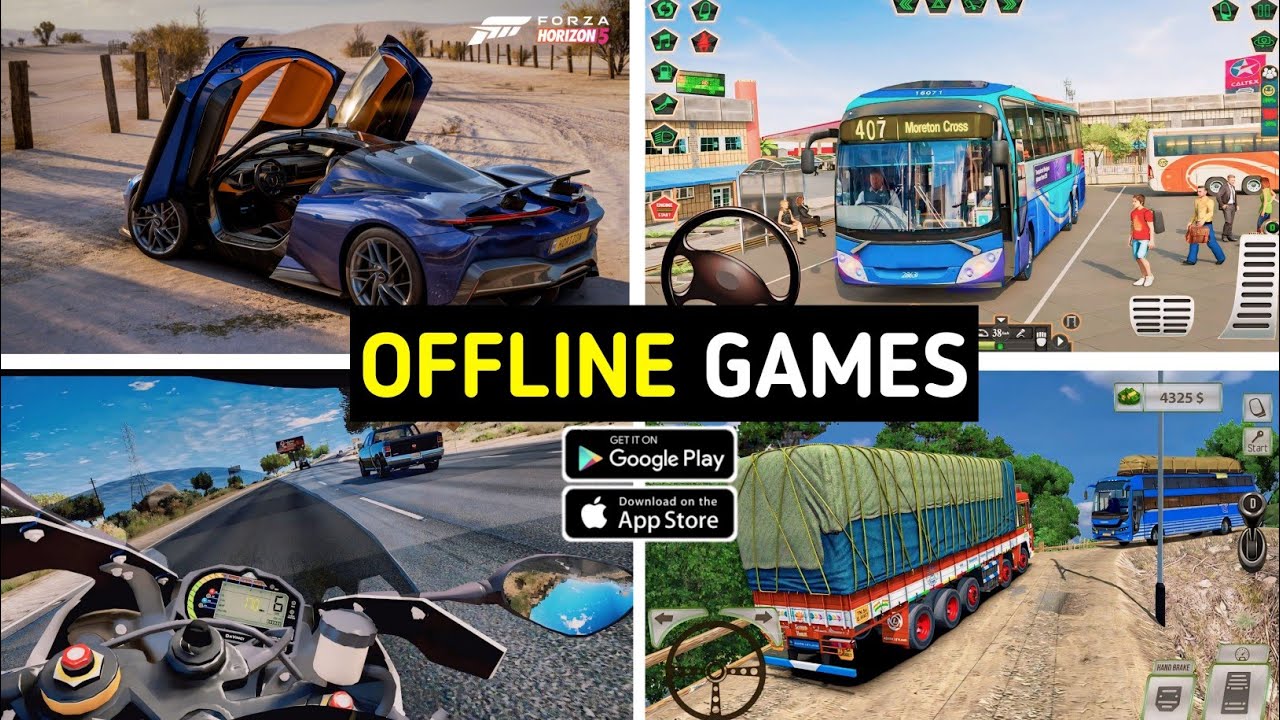 Top 10 Best Offline Android Games 2024 - YouTube