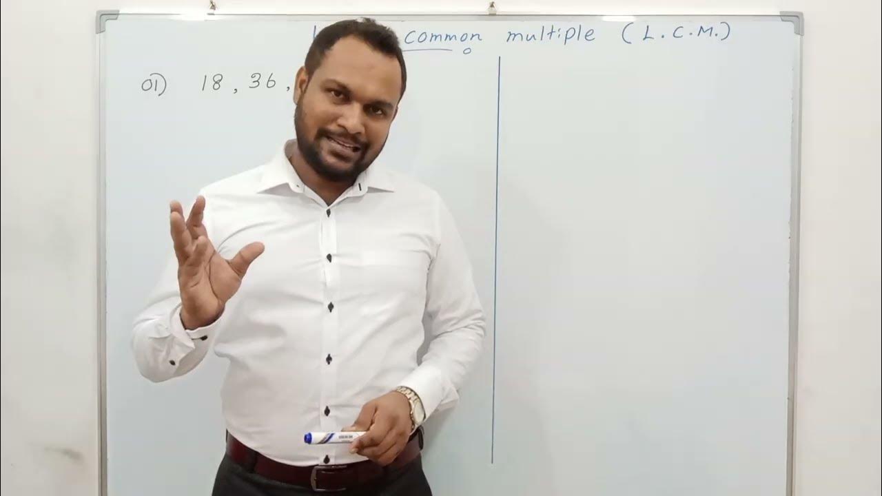 How To Find The L C M [ Part 1 ] Mathematics English Medium Youtube
