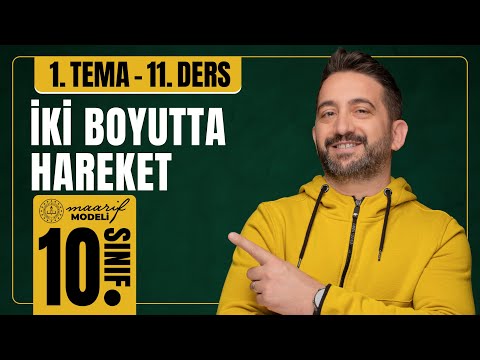İki Boyutta Hareket | Kuvvet Hareket | Ders-11 | 10.Sınıf Konu Anlatımı | VIP Fizik