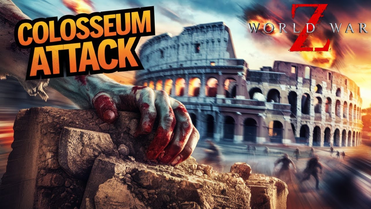 Massive Zombie Attack At The Colosseum! (WWZ EP20) - YouTube