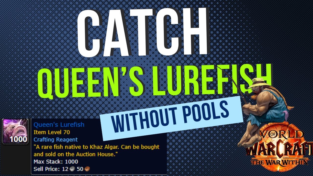 How To Fish Queen's Lurefish Without Royal Ripple Pools - YouTube