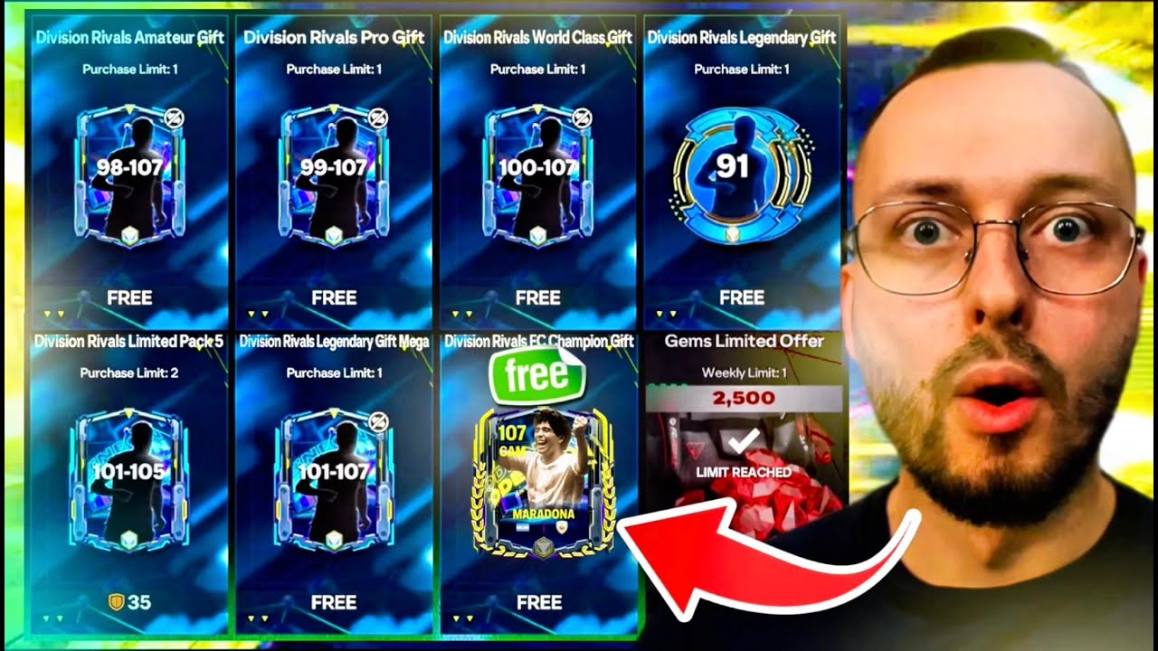 FC Mobile: Champion 1 Division Rivals Pack Opening! - YouTube