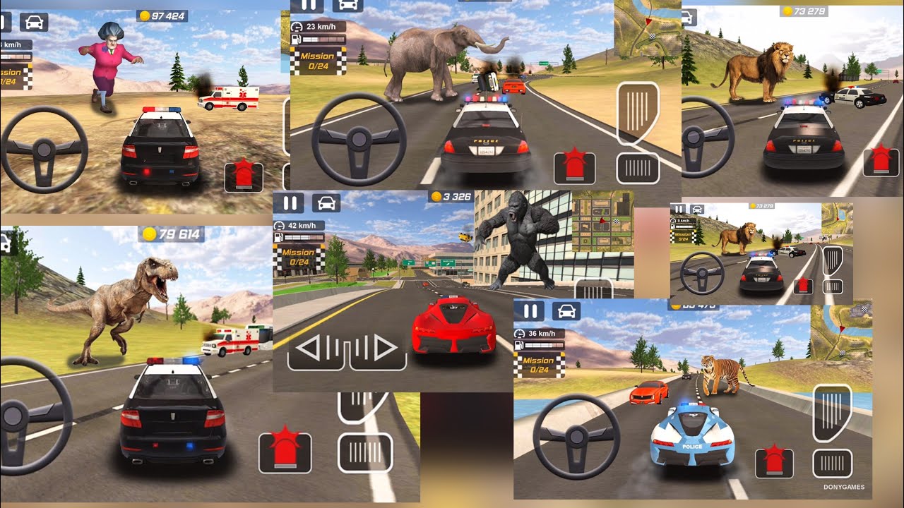 All videos Car games for children - Police car - Car games for children ...